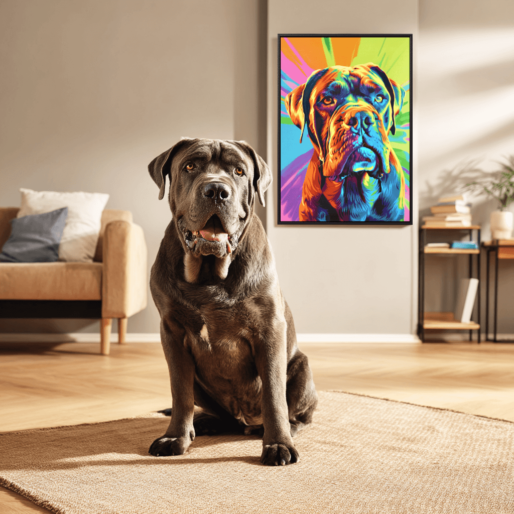 Pet Canvas - Pop Art Style - Custom Pet Art From Your Photo – PawSafe