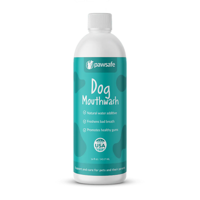 PawSafe® Dog Mouthwash - Dental Formula Water Additive Helps Fight Bad ...