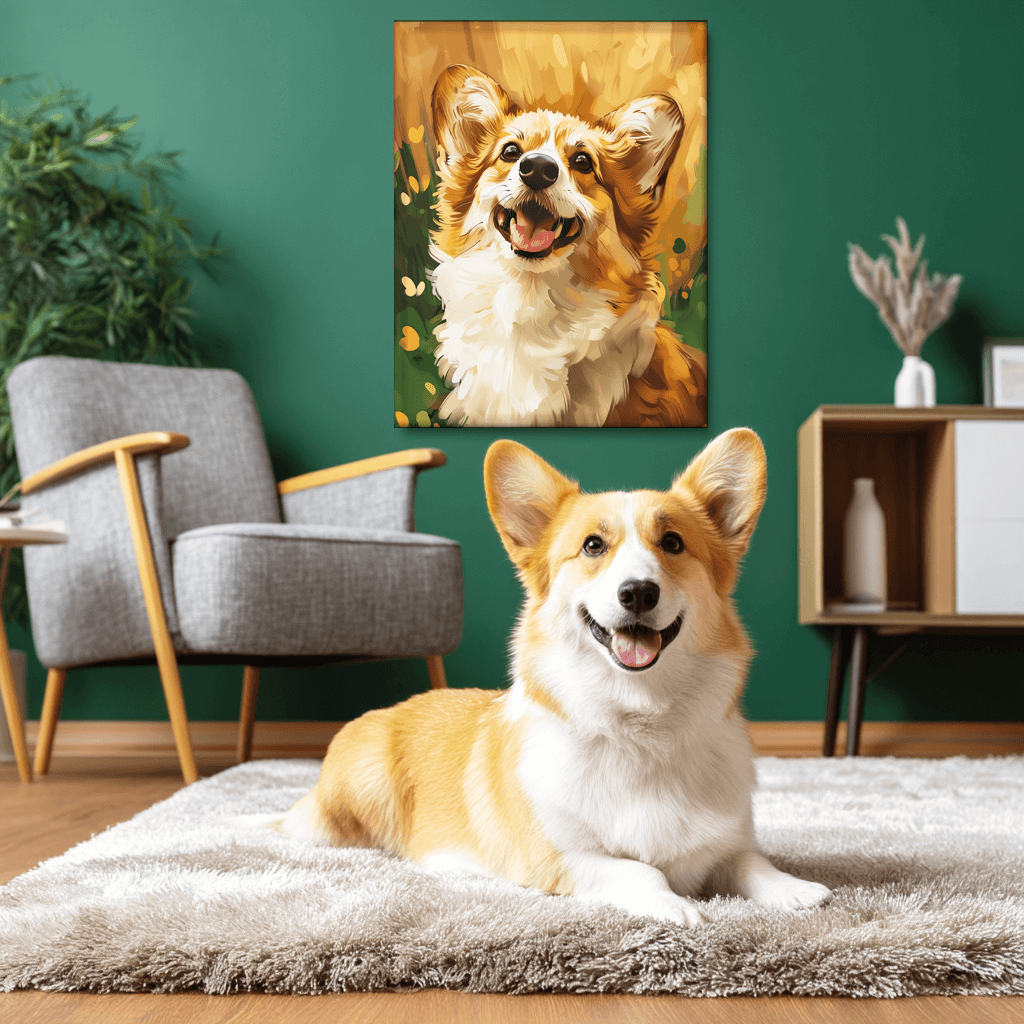 Pet Canvas - Whimsical Style - Custom Pet Art From Your Photo – PawSafe